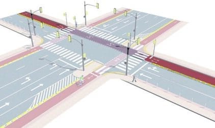 Bi-Directional Protected Lanes